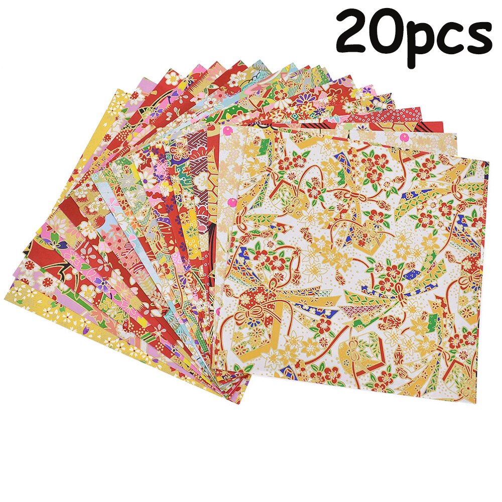 20pcs/pack Handmade Gold Lines Paper Crane Decorat... – Grandado