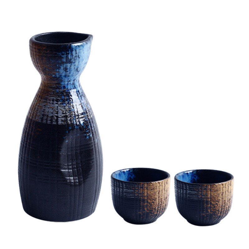 50-250ml Japanese Classical Sake Wine Set Ceramic ... – Grandado