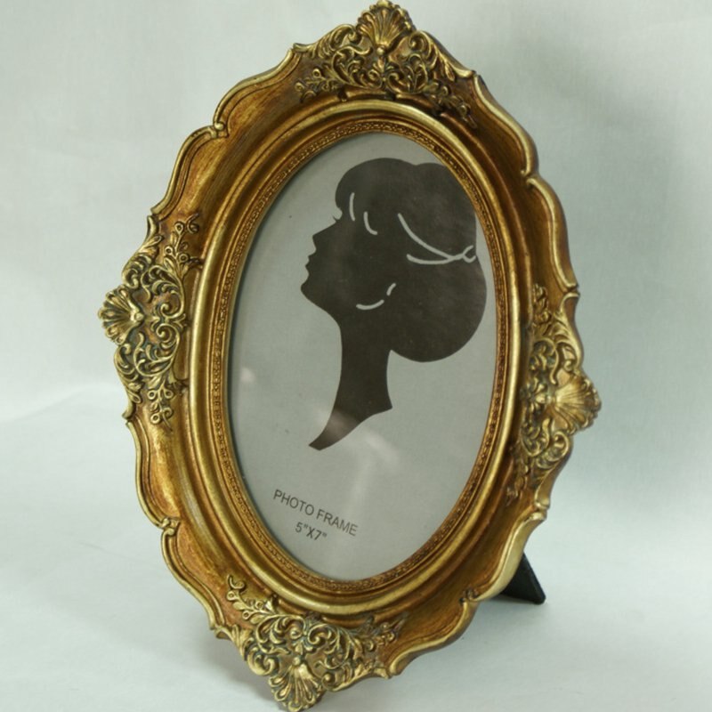 Vintage Picture Frame Elliptical European Style Ho... – Grandado