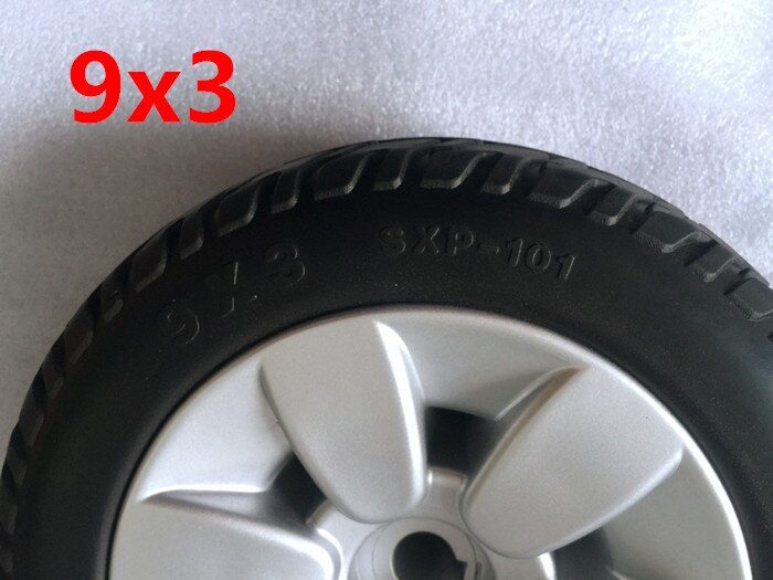 9 inch 9x3 electric wheelchair PU tyre ppwt-02 – Grandado