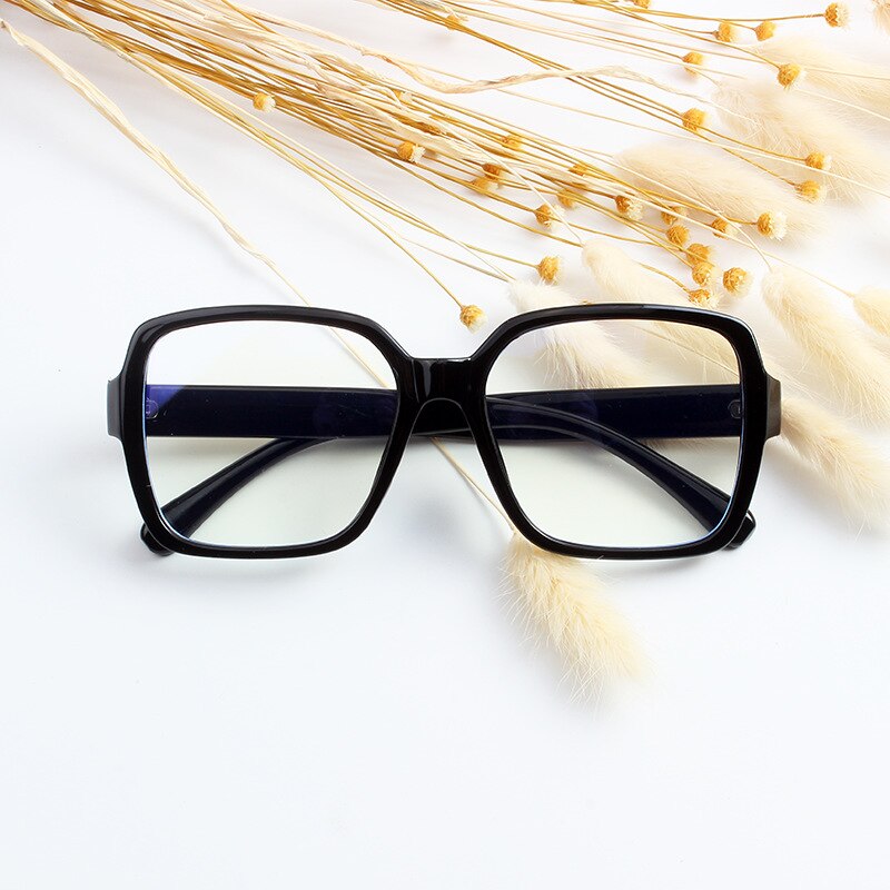 Trendy Anti-Blue-ray Glasses Large Frame Goggles S... – Grandado