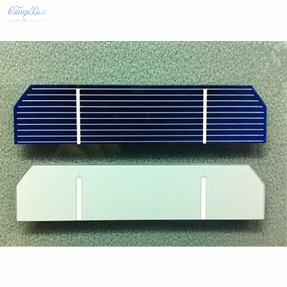 10Pcs 0.5V 1.3A 156mm*23mm Monocrystalline Silicon... – Grandado