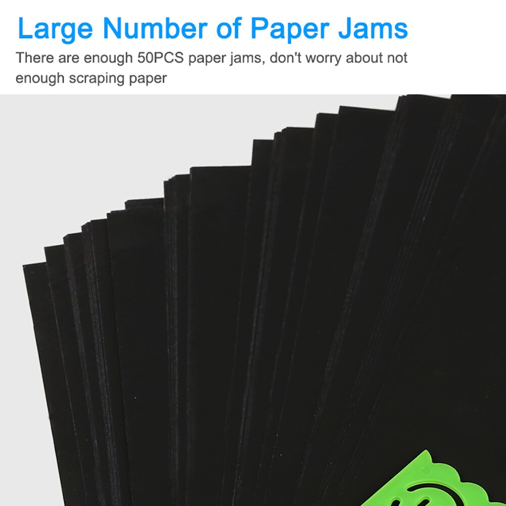 50 Pcs Art Paper Cards Magic Color Rainbow Scratch... – Vicedeal