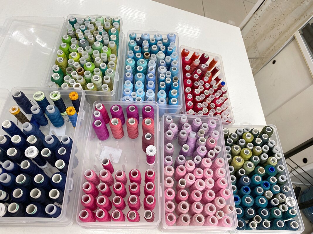 42 Axis Sewing Threads Box Thread Bobbins Empty Se... – Vicedeal