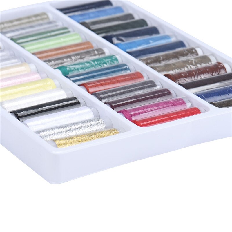 Colorful 39 Pcs 200 Yards Sewing Thread Spolyester... – Grandado