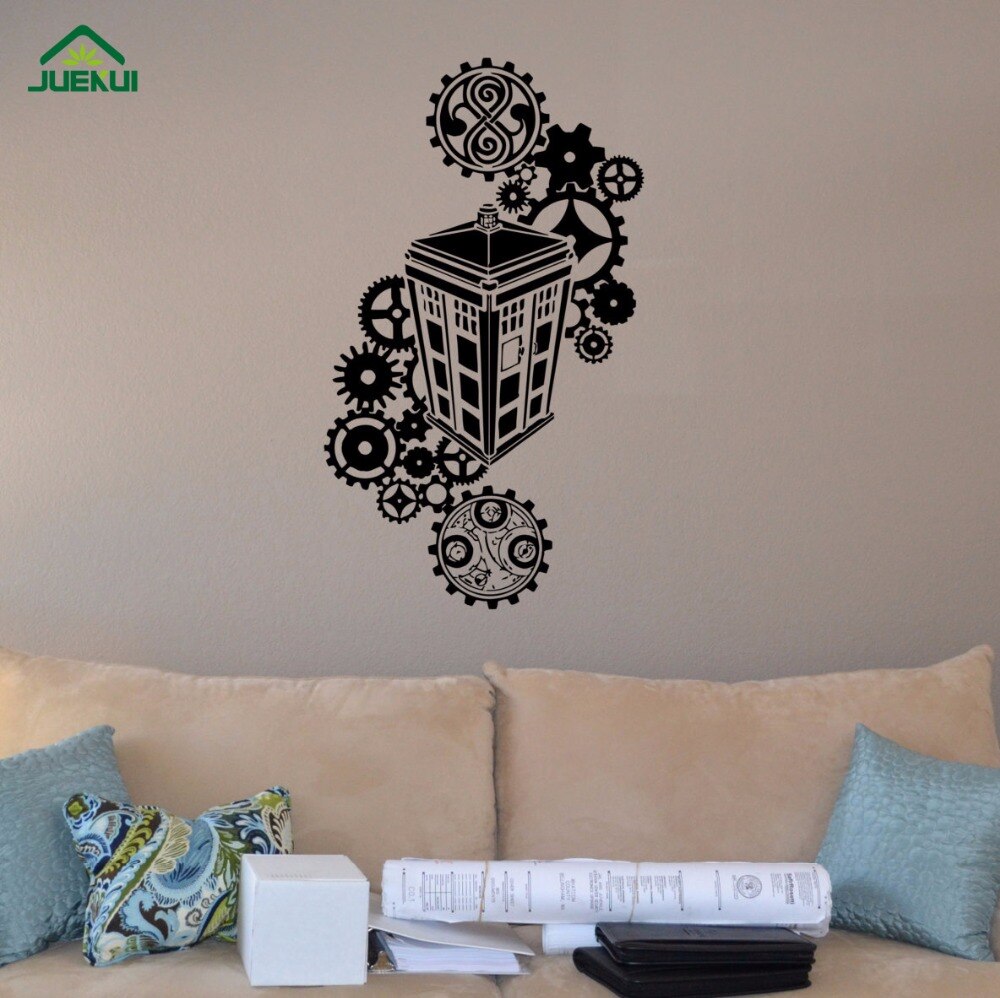 Doctor Who Movie Cartoon Removable Wall Stickers f... – Vicedeal