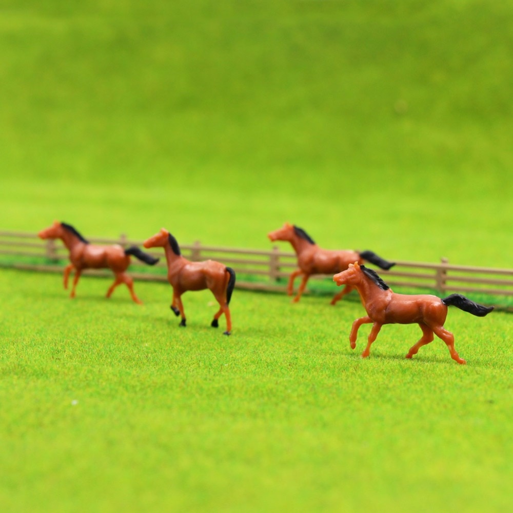 30pcs HO Scale Model Painted Farm Animals Horse Pa... – Grandado
