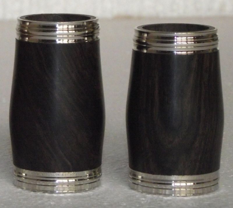 2 set Ebony Bb clarinet barrel 58mm and 55mm wood – Grandado