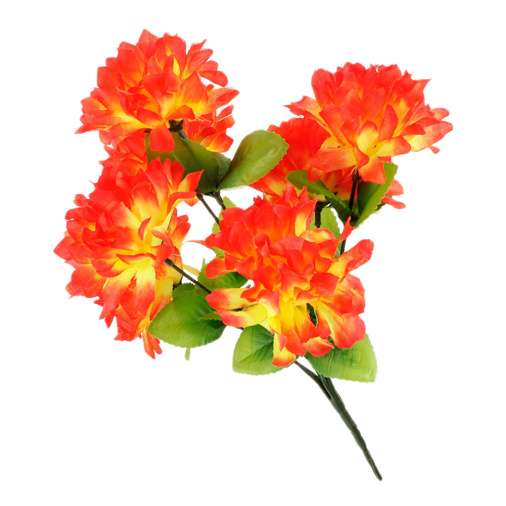 Simulation Grave Chrysanthemum Flower Bouquet Arra... – Grandado