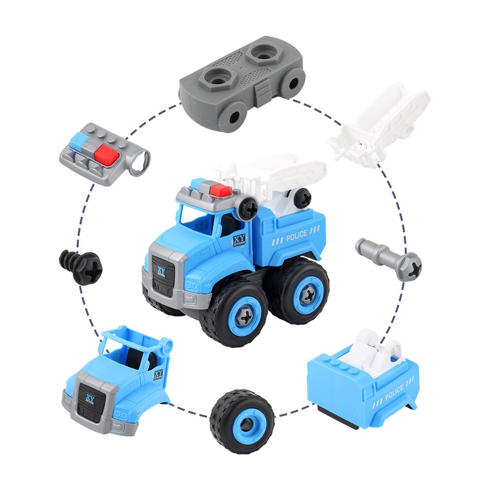 Mksafn 4pcs Construction Vehicle DIY Assembly Scre... – Grandado