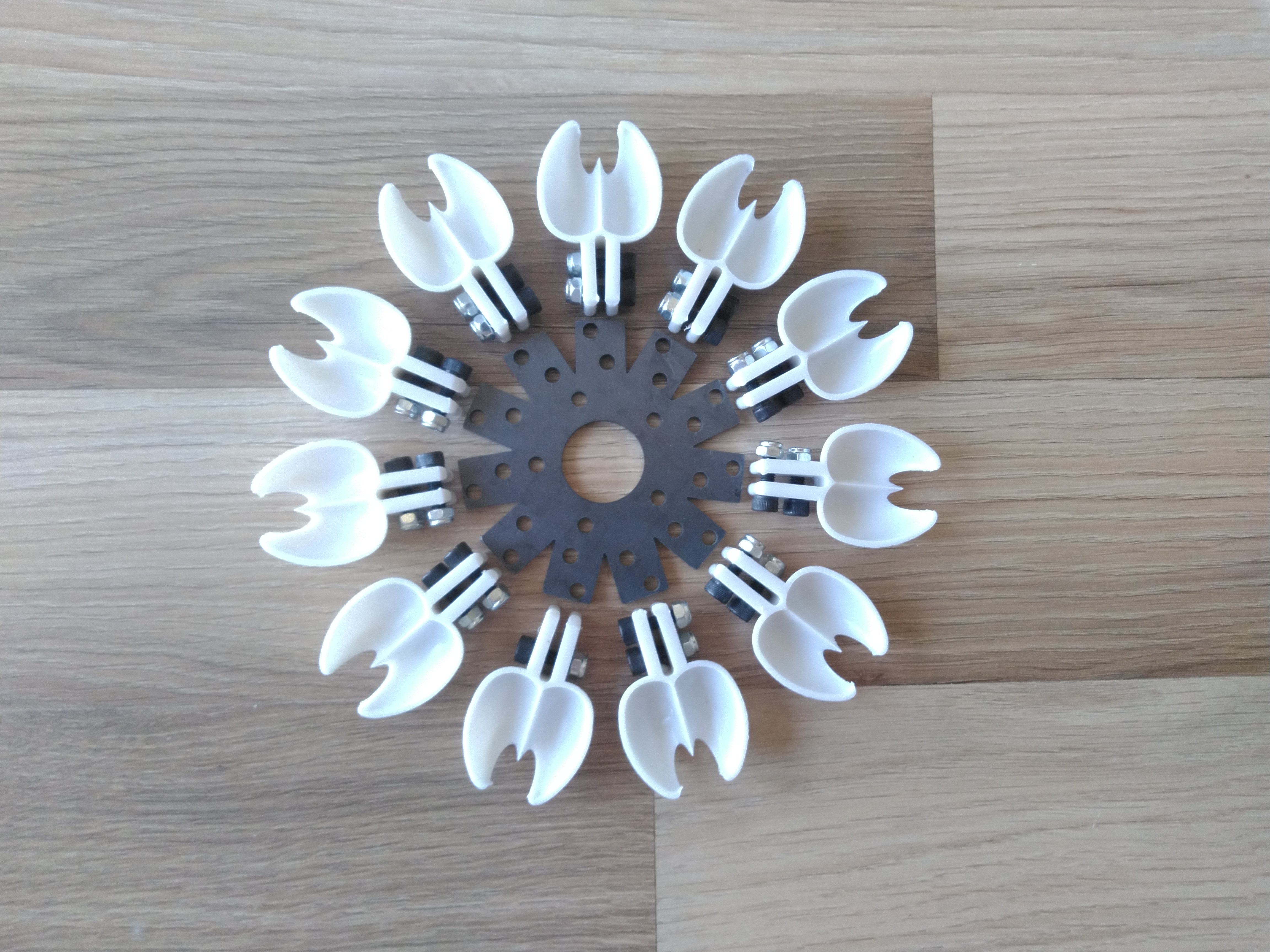 Pelton Water Turbine Wheel With 11 Plastic Spoon, ... – Vicedeal