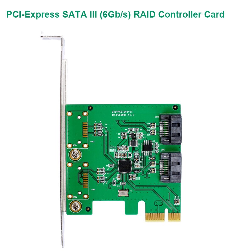 2 -poorts sata iii (6gb/ s) pci-express 2.0 x1 ra... – Vicedeal