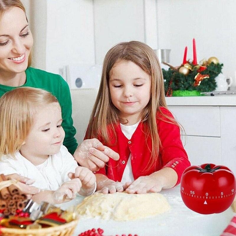 Stainless Steel Tomato Timer Mechanical Kitchen Ti... – Grandado