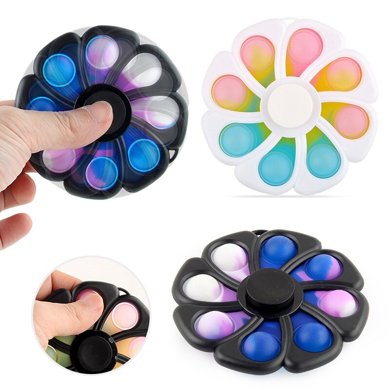 Spinner Simple Dimple Novelty 5 Sided Finger Spinn... – Grandado