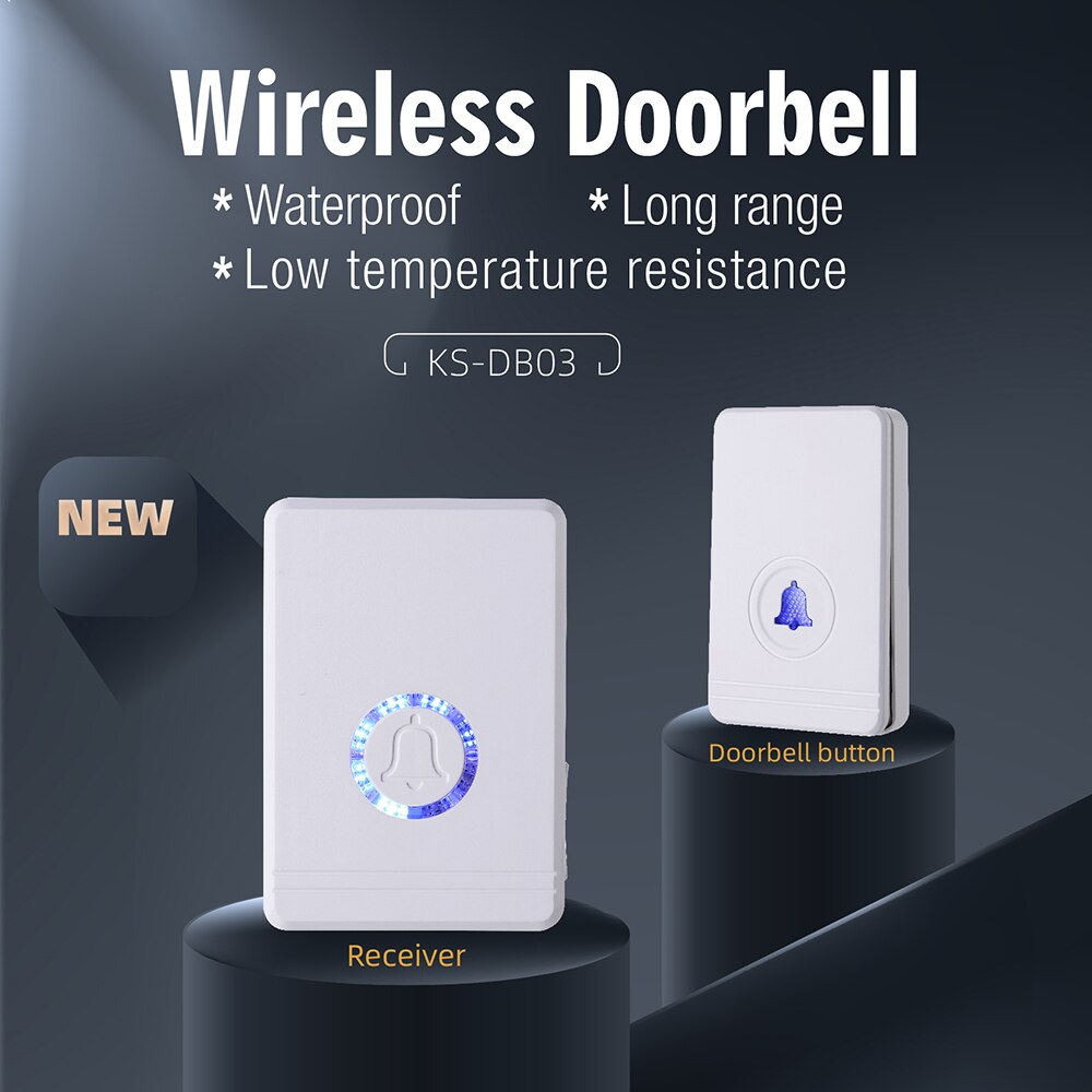 Wireless House Movement Doorbell Welcome Sensor 40... – Vicedeal