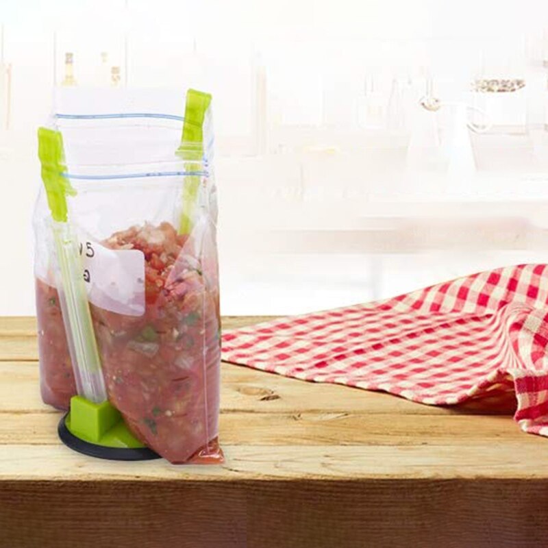 Loose Rack Food Bag/Plastic Freezer Bag Holder,Din... – Grandado