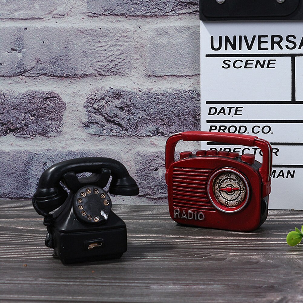 Vintage Mini Resin Ambachten Fonograaf Camera Pian... – Grandado