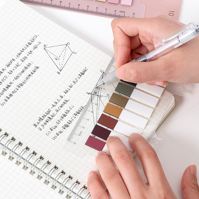 200 Sheets/pack Colorful Sticky Notes Memo Pad Lab... – Vicedeal