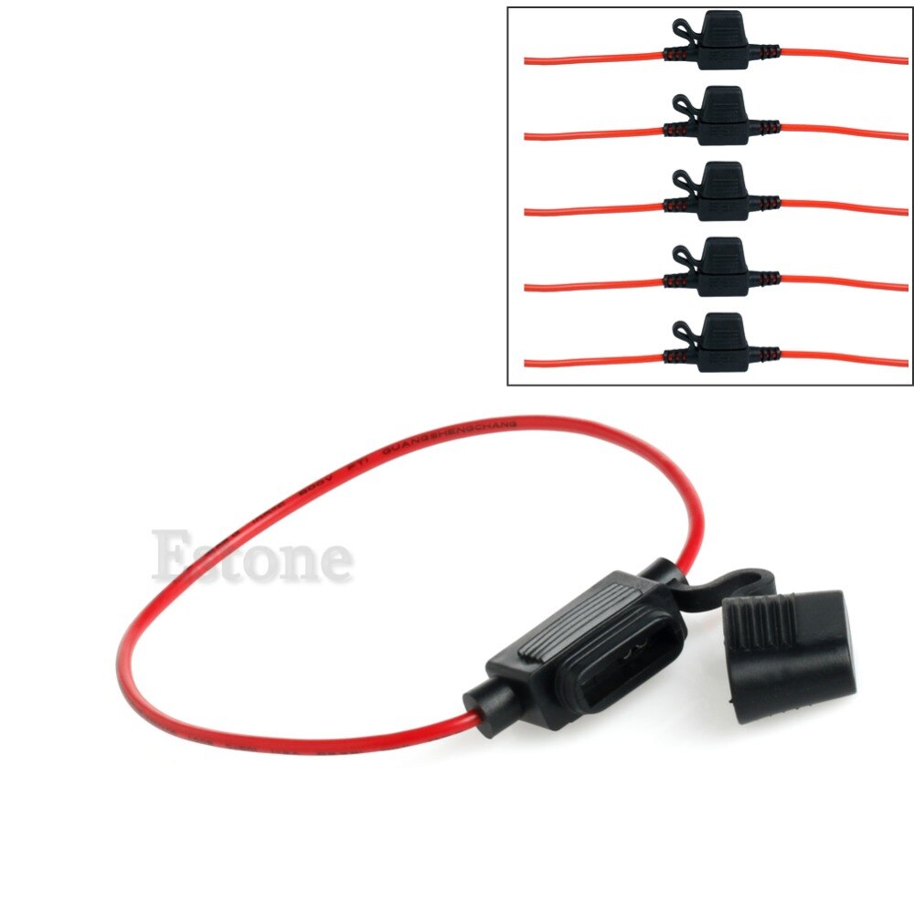 5 x In Line Mini Blade 12V 30A Fuses Holder Splash... – Vicedeal