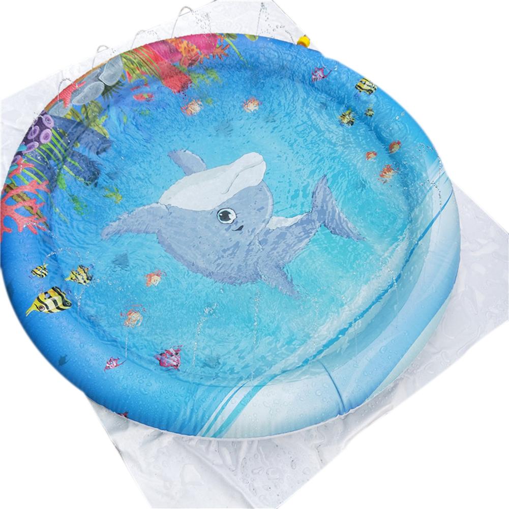 Kids Water Sprinkle Splash Play Mat Water Toys Fun... – Grandado