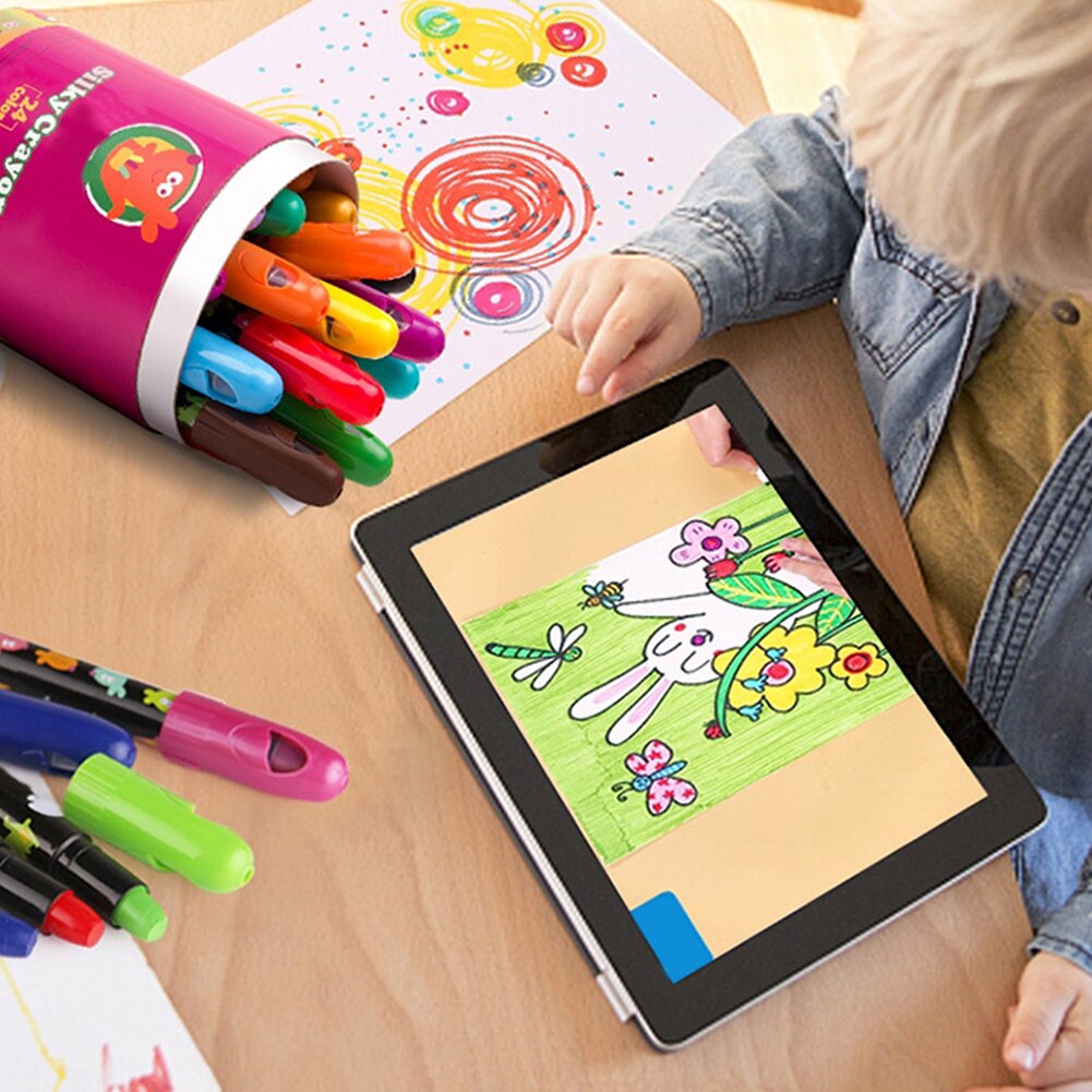 Silky Washable Easy Clean Non Toxic School Art Sup... – Grandado