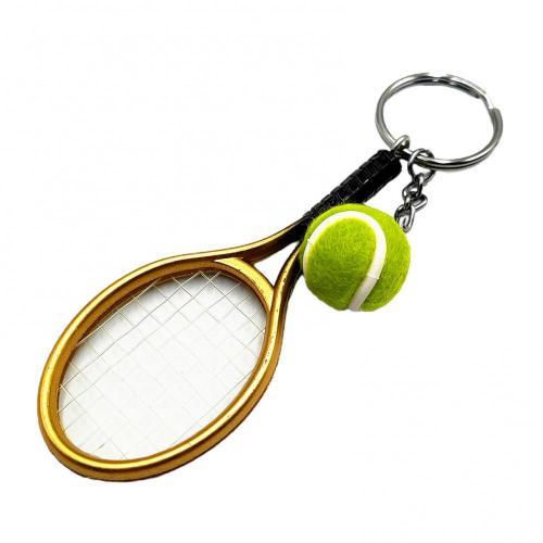 Racket Pendant Keychain Keyrings Mini Tennis Ball ... – Vicedeal