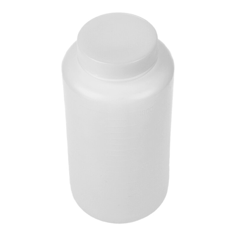 1000ml white plastic double cap graduated lab bott... – Vicedeal