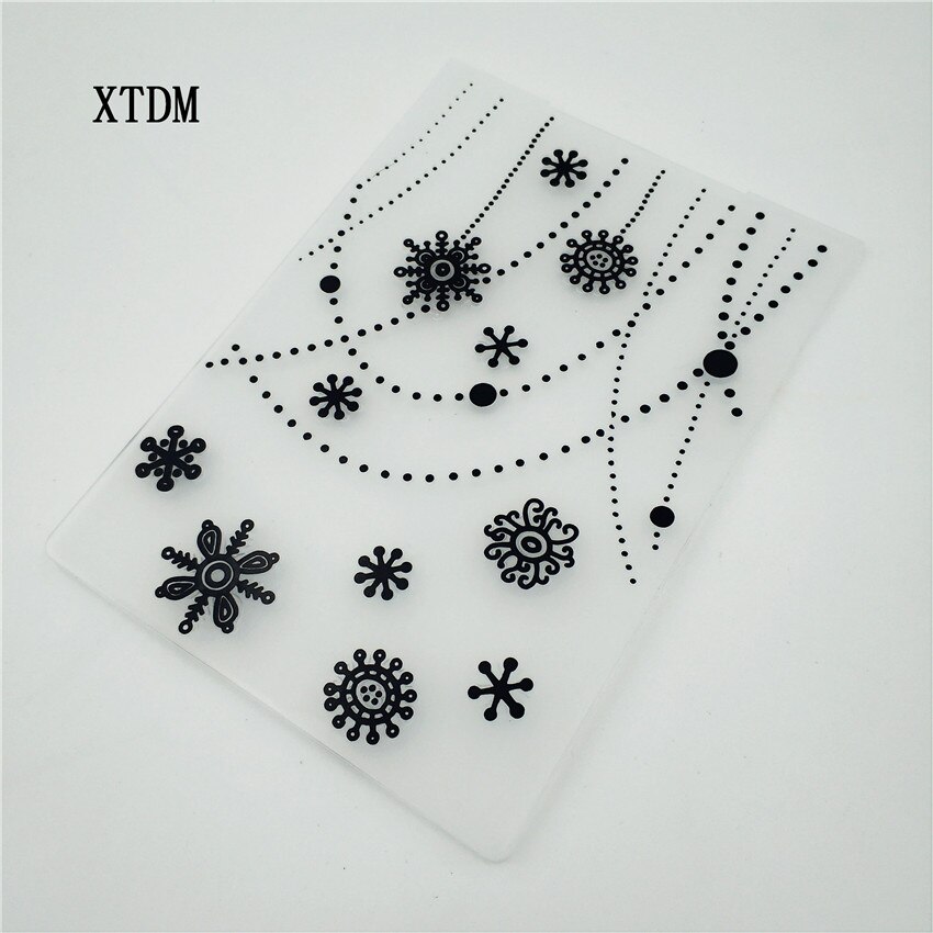 plastic snowflake template craft card making paper... – Grandado