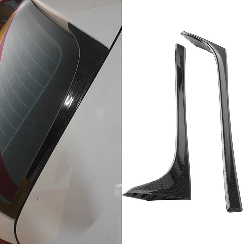 Carbon Fiber Rear Window Side Spoiler Wing for Gol... – Vicedeal