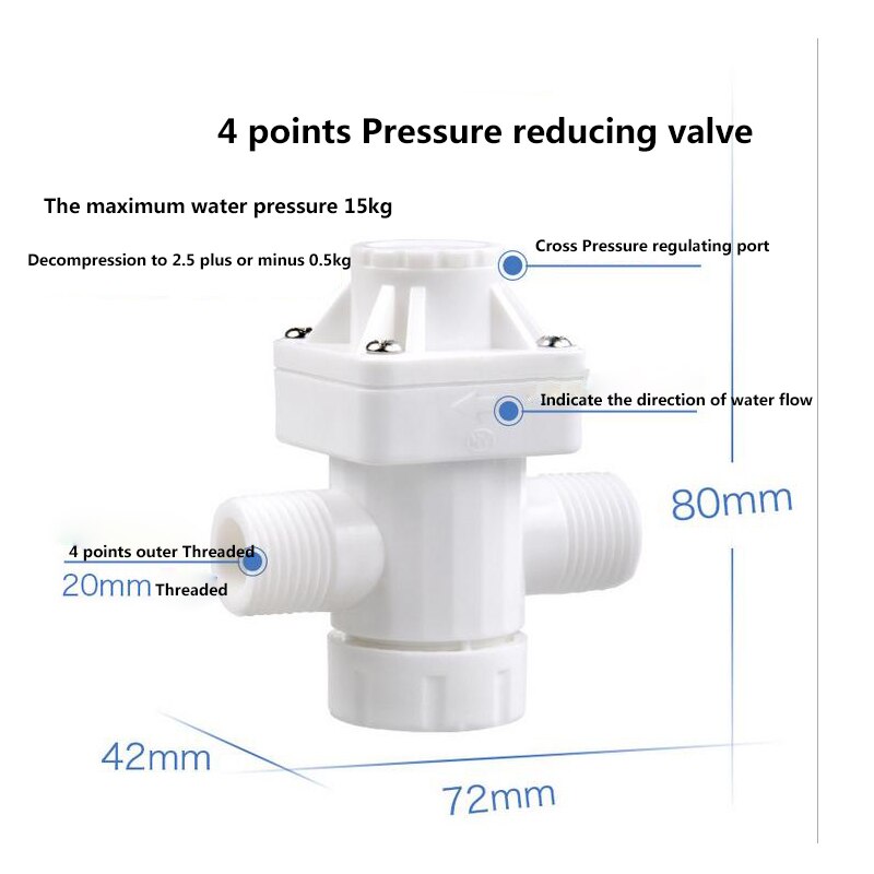 RO water pressure safety valve water pressure regu... – Grandado