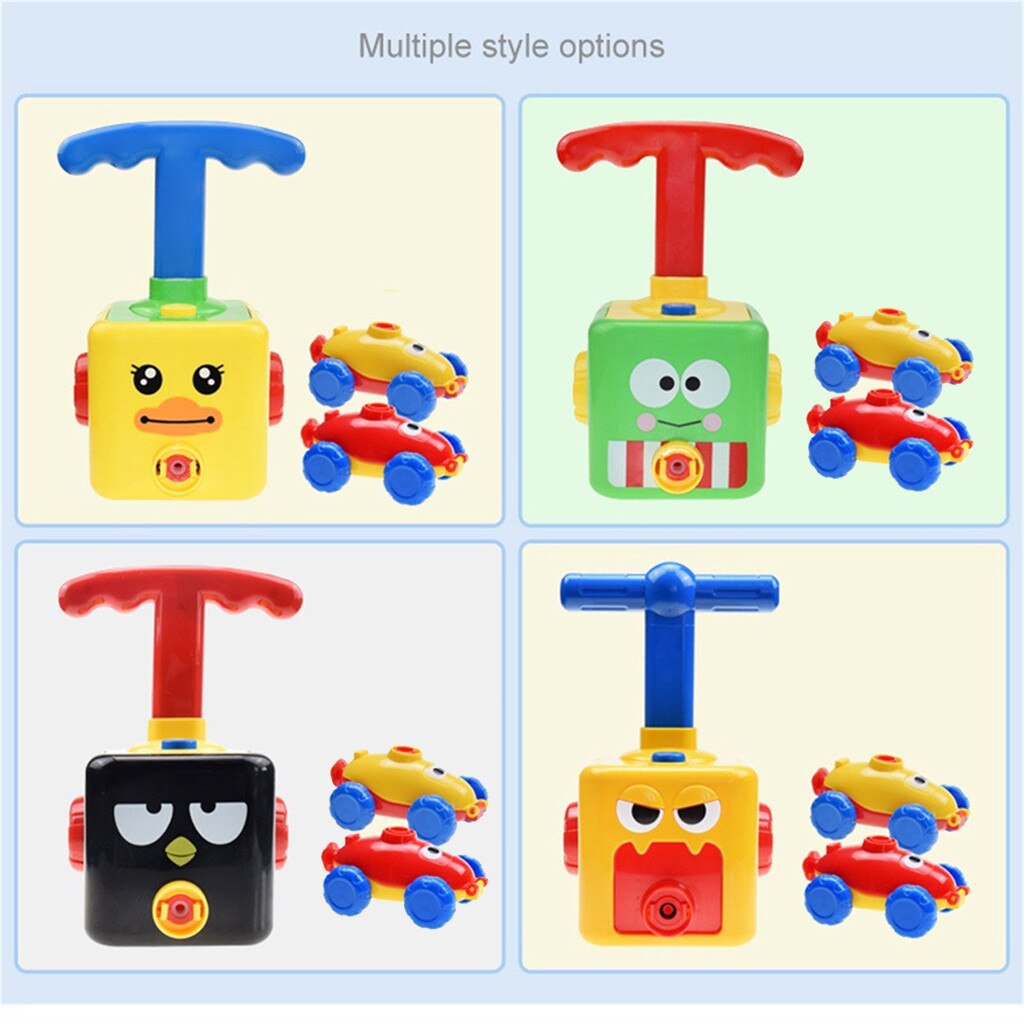 Children's Inertia Balloon Powered Car Toy Aerodyn... – Grandado