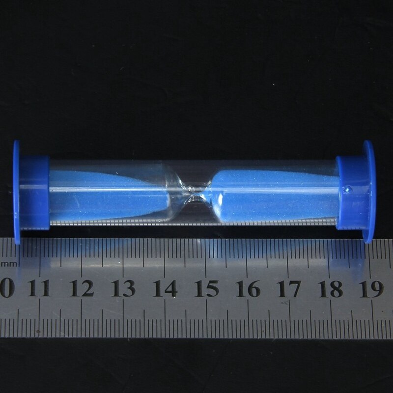 Timeglas timeglas of 5 minutter blå. – Grandado