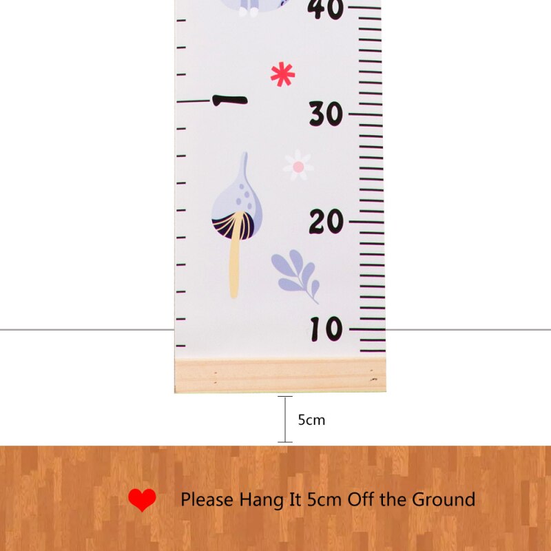 6 Colors Wooden Kids Growth Height Chart Ruler Chi... – Grandado