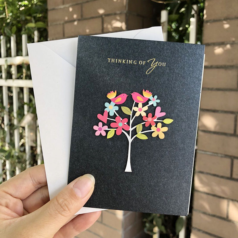 Thanksgiving day card 3D greeting cards with envel... – Vicedeal