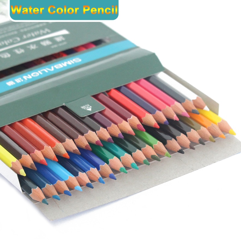 Kids Colour Pencils Natural wood colored Pencils D... – Vicedeal