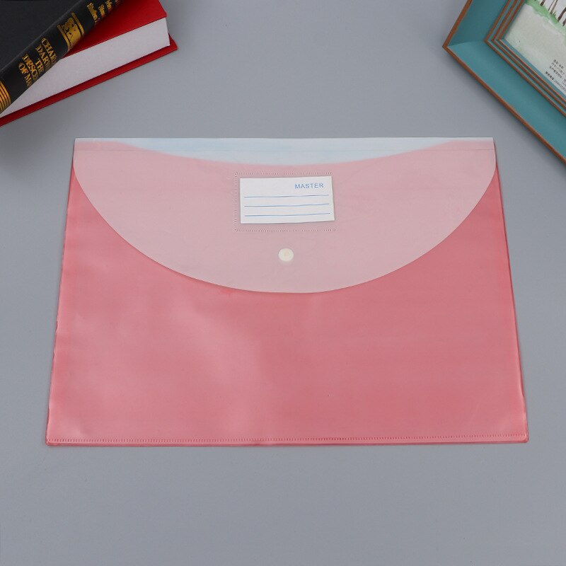 A4 Clear Document Bag Paper File Folder Stationery... – Vicedeal