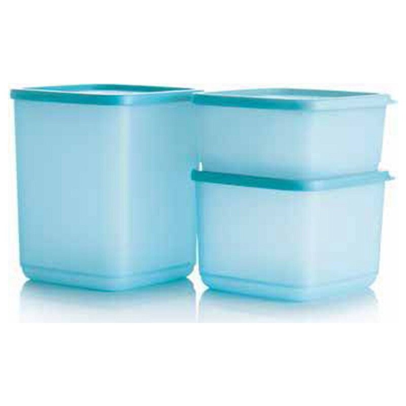 Tupperware Cubic Set 3 Piece Storage Container, Ki... – Grandado
