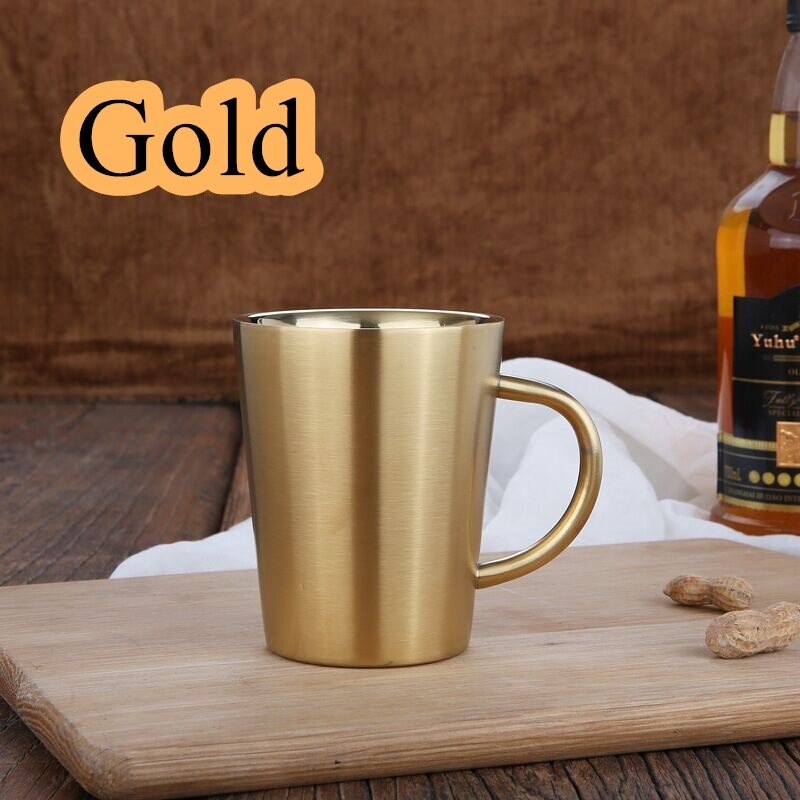 Ins 304 Stainless Steel 350ml Double Layers Copper... – Grandado