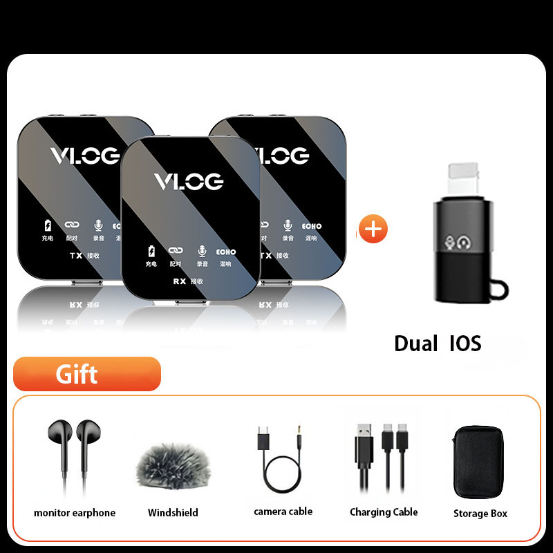 Draadloze Microfoon Professionele Microfoon Lavali... – Vicedeal