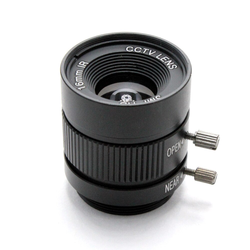 3MP HD 16mm lens Manual 1/2 Iris C Mount Industria... – Grandado