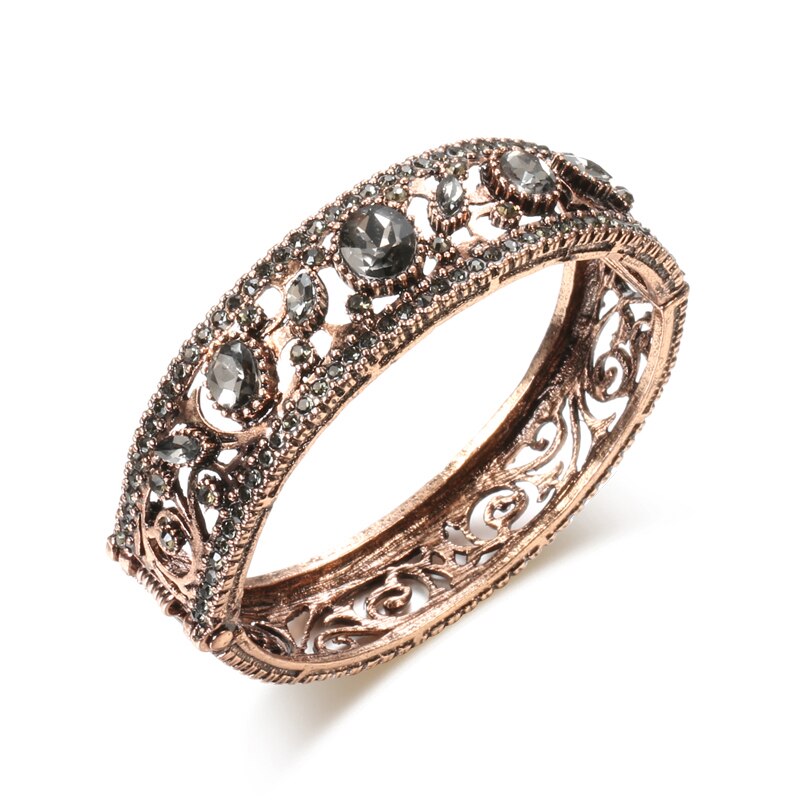 Kinel Retor Gold Color Boho Bangle Cuff Bracelet f... – Grandado