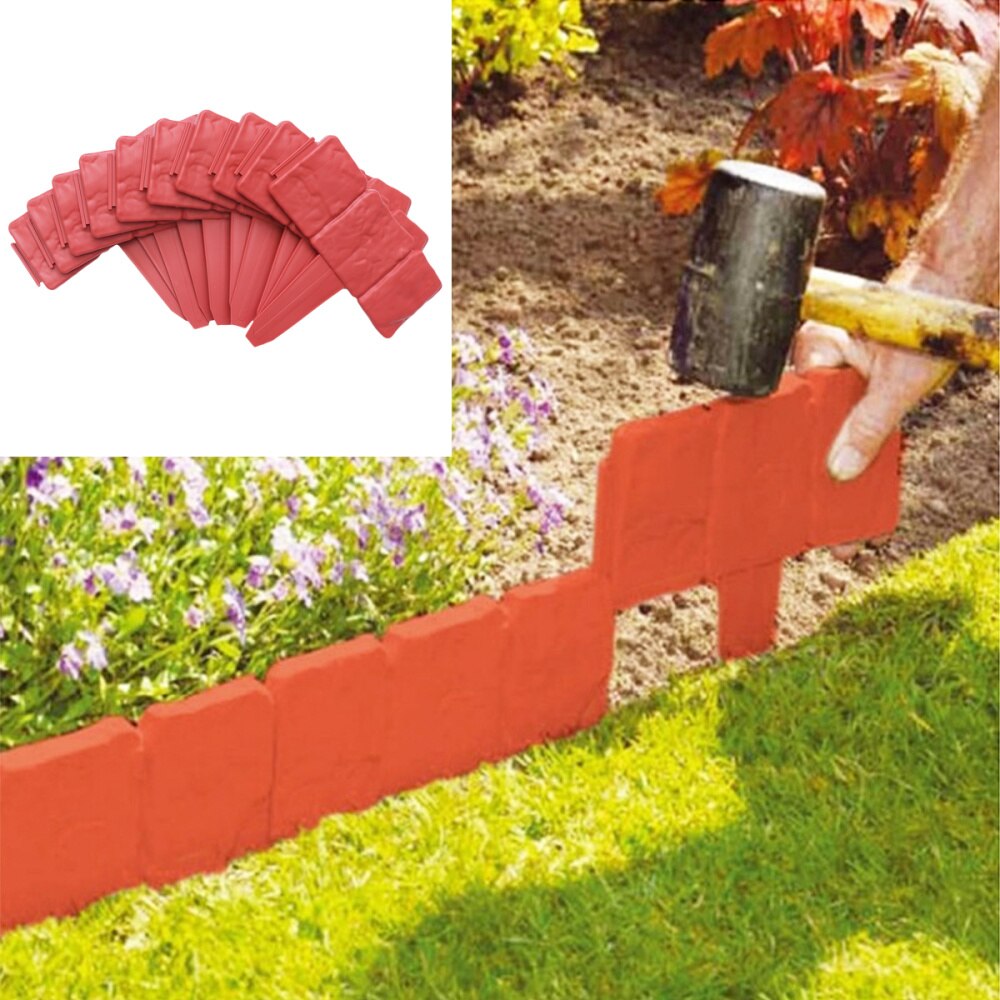 10Pcs Fences Premium DIY Lawn Edging Durable Splic... – Grandado