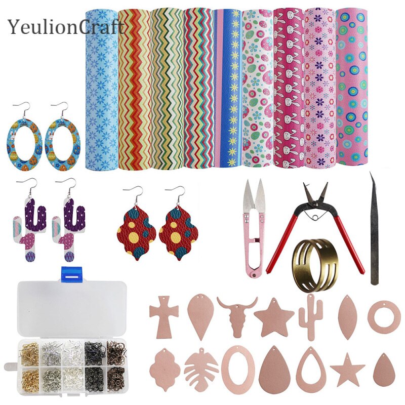 Chzimade Leather Earring Making Kit Include Instru... – Grandado