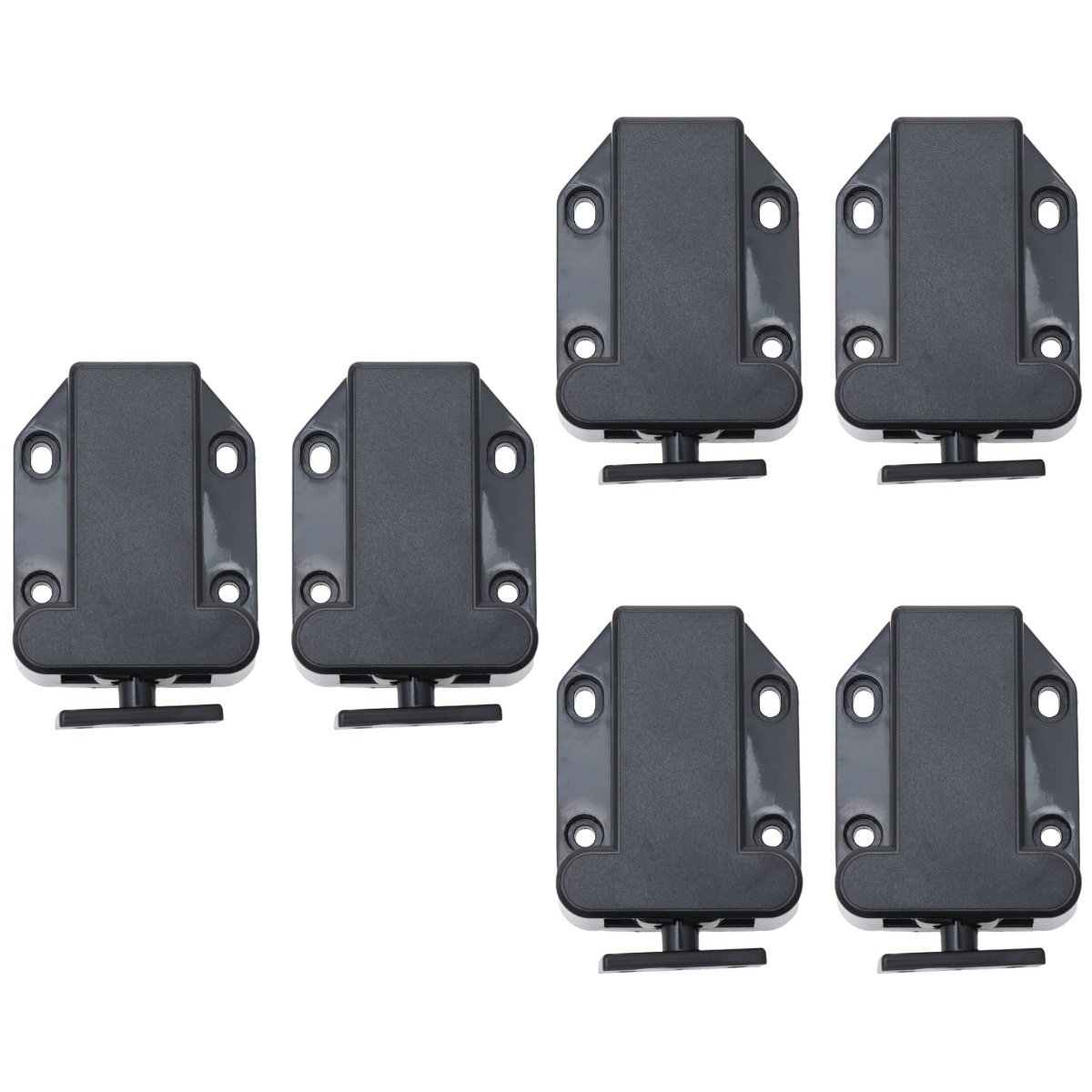 6 pcs Self-locking Door Catch Door Drawer Cabinet ... – Grandado
