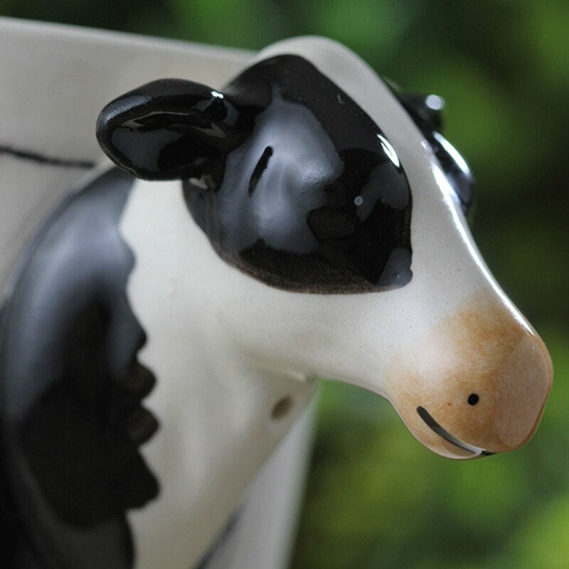 3D Animal Mug Hand-painted Cow Coffee Cup Cartoon ... – Grandado