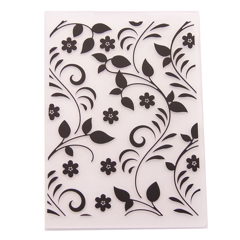 Flowers Vine Plastic Embossing folders Template fo... – Vicedeal