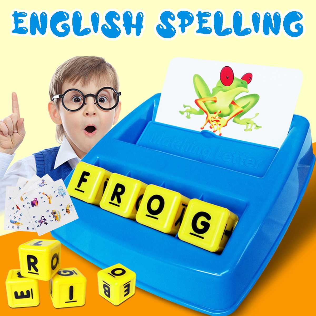 Kid Matching Letter Game Preschool Kindergarten Al... – Grandado