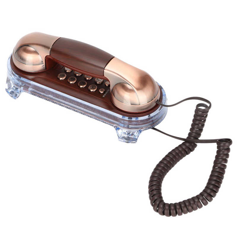 European Retro Vintage Phone Wall Mounted Telephon... – Grandado