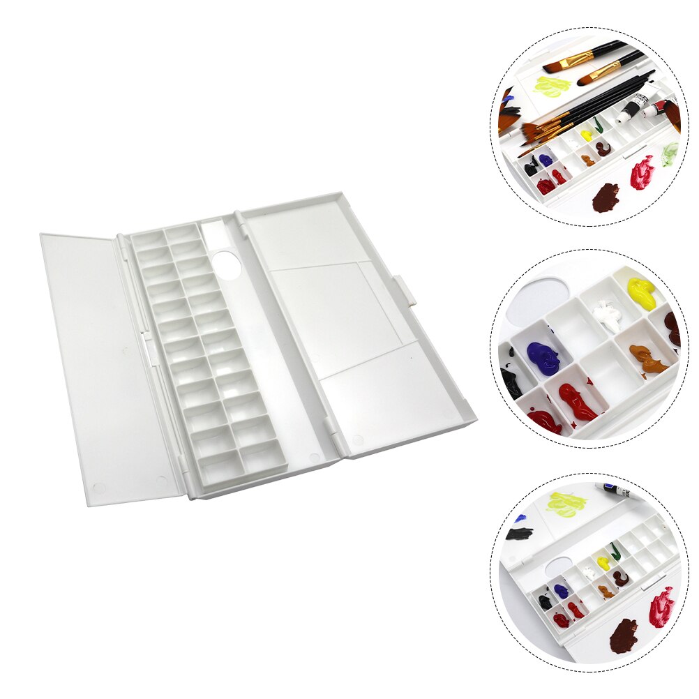 Opvouwbare Aquarel Pigment Box Praktische Kunstena... – Vicedeal
