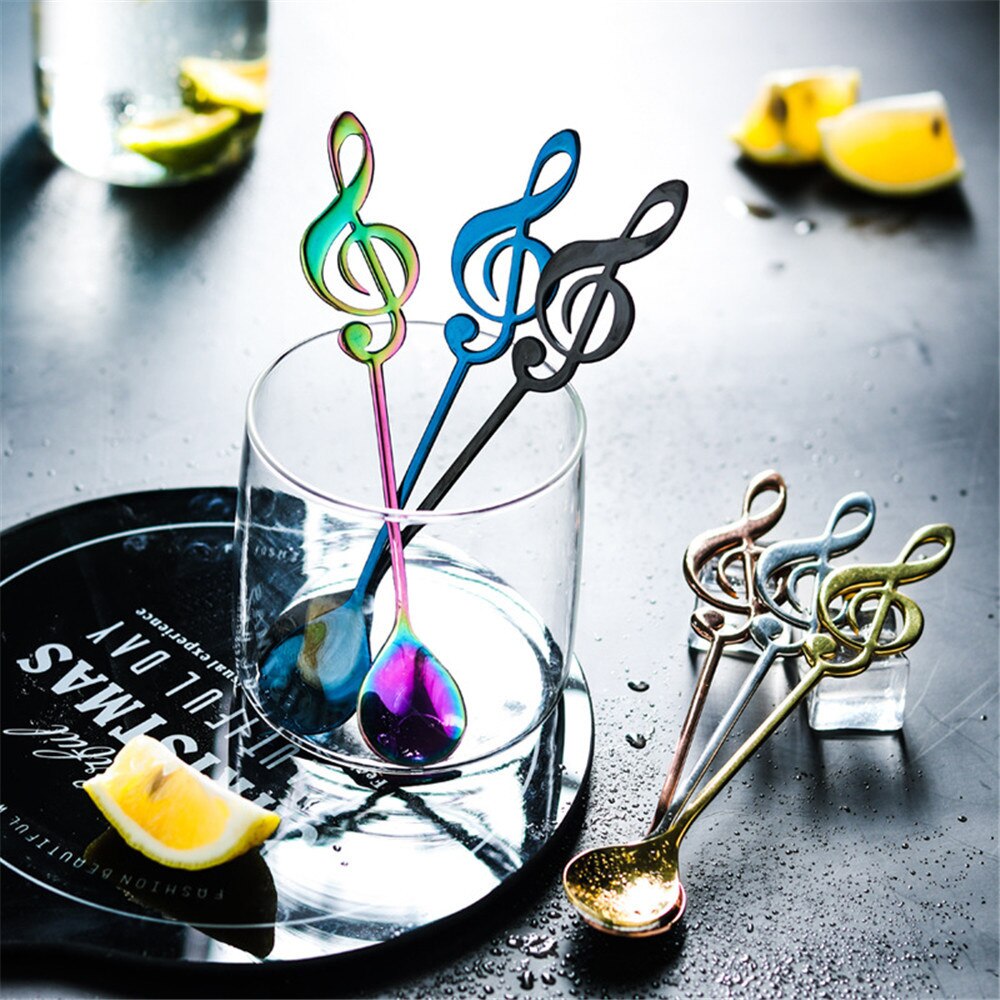 Musical Note Coffee Spoons 304 Stainless Steel Tea... – Grandado